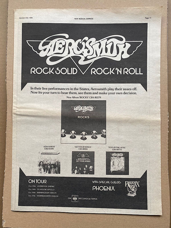 Aerosmith Rocks Vinyl Records and CDs For Sale | MusicStack