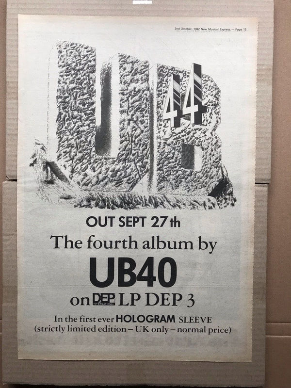 Ub40 Ub44 Vinyl Records and CDs For Sale | MusicStack