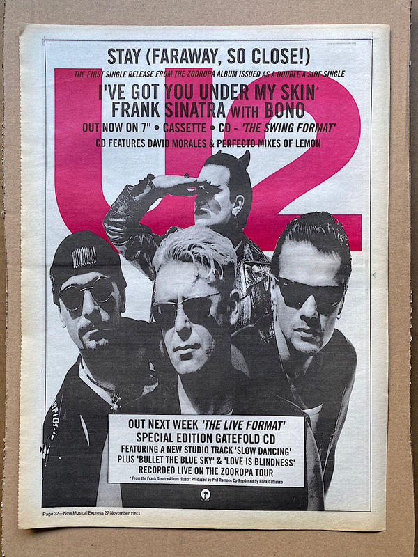 U2 Stay Vinyl Records and CDs For Sale | MusicStack