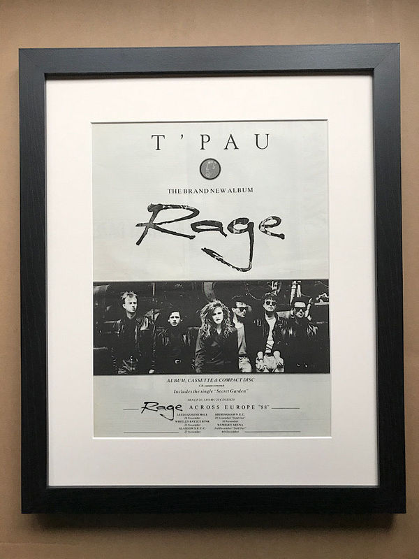 T'pau Rage Vinyl Records and CDs For Sale | MusicStack