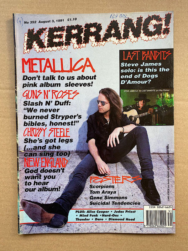 Metallica Kerrang! Vinyl Records and CDs For Sale | MusicStack
