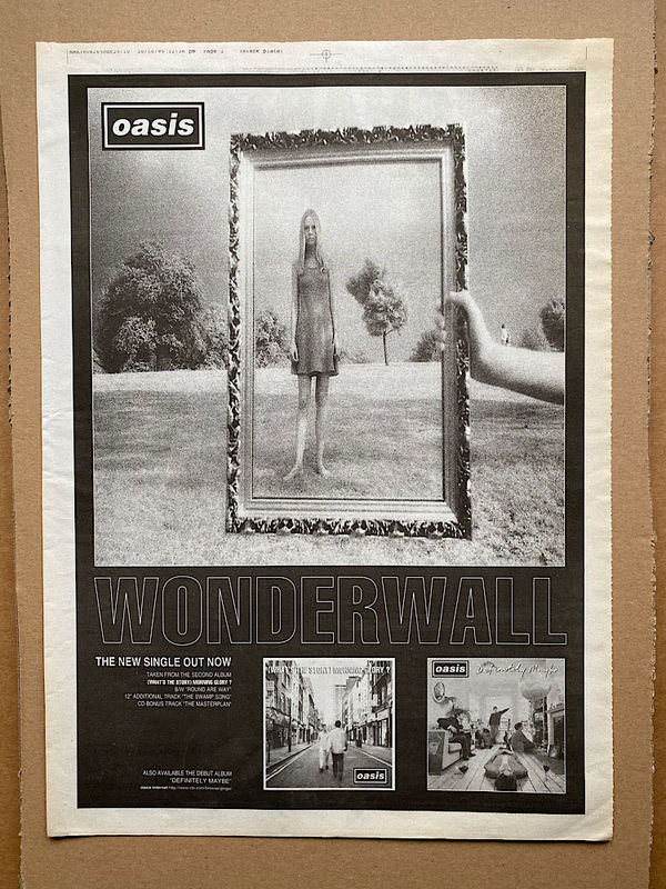 Oasis Wonderwall Vinyl Records and CDs For Sale | MusicStack
