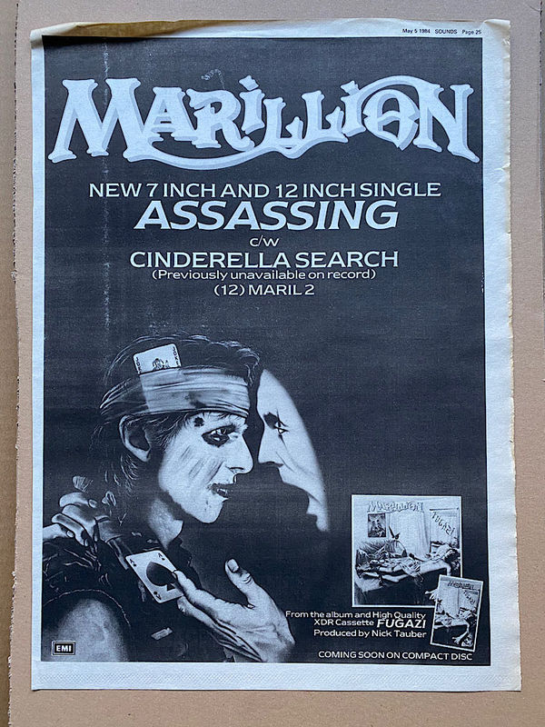 Marillion Assassing Vinyl Records and CDs For Sale | MusicStack