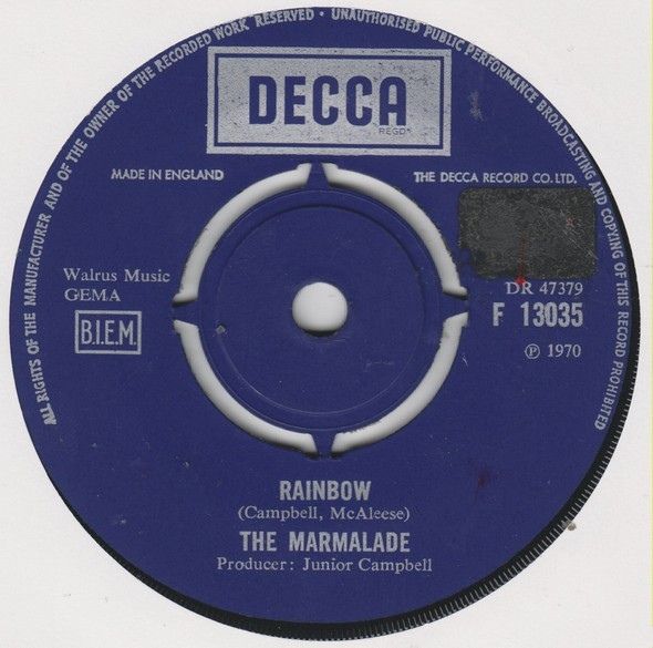 Marmalade Rainbow Vinyl Records and CDs For Sale | MusicStack