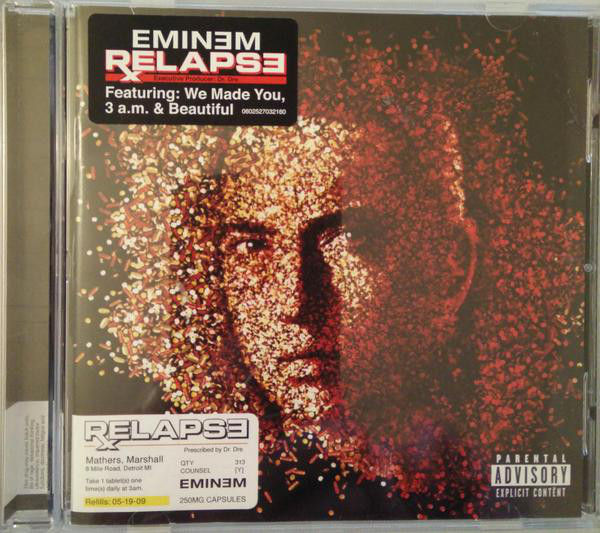 Eminem Relapse Vinyl Records and CDs For Sale | MusicStack