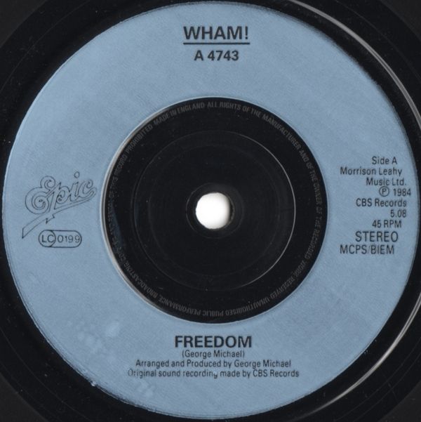 Wham Freedom Vinyl Records and CDs For Sale | MusicStack