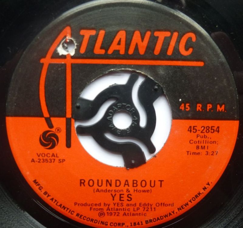 Yes Roundabout Vinyl Records and CDs For Sale | MusicStack