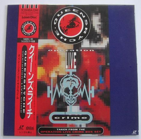 Queensryche - Operation Live Crime (Laser Disc) For Sale