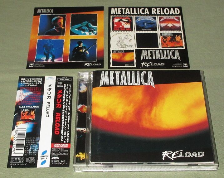 Metallica Reload Vinyl Records and CDs For Sale | MusicStack