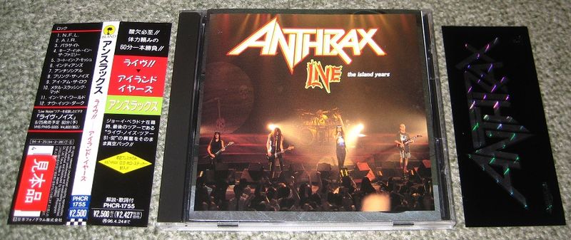 Anthrax Live Vinyl Records and CDs For Sale | MusicStack
