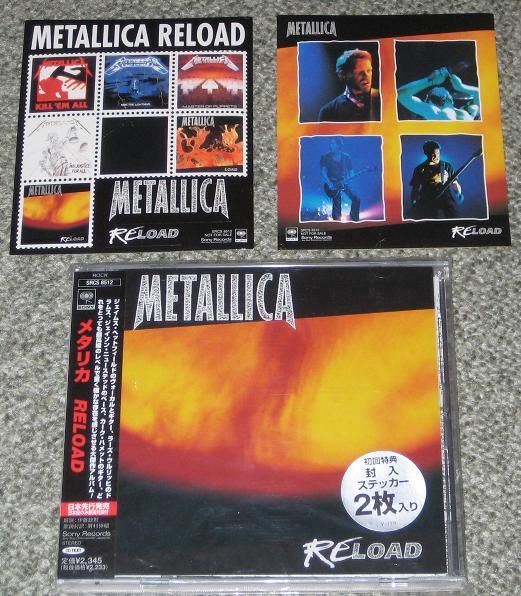 Metallica Reload Vinyl Records and CDs For Sale | MusicStack
