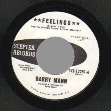 Barry Mann Vinyl Records and CDs For Sale | MusicStack