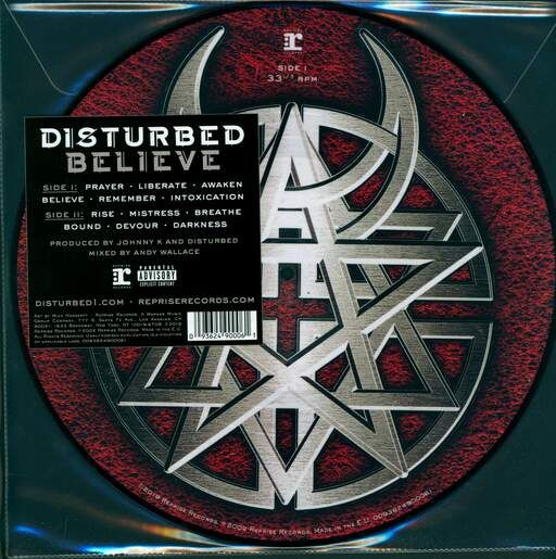 Disturbed Believe Vinyl Records and CDs For Sale | MusicStack