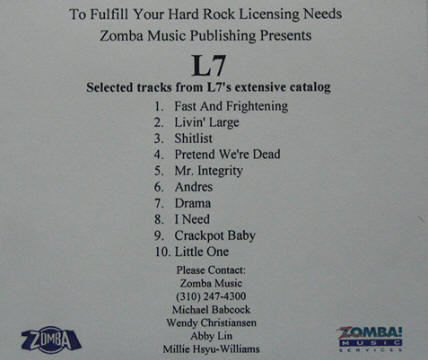 L7 L7 Vinyl Records and CDs For Sale | MusicStack