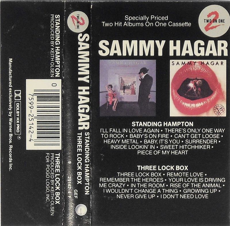 Sammy Hagar Standing Hampton Vinyl Records and CDs For Sale | MusicStack