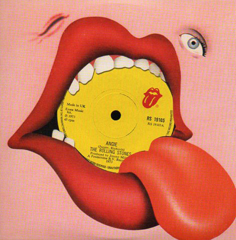 Rolling Stones Angie Vinyl Records and CDs For Sale | MusicStack