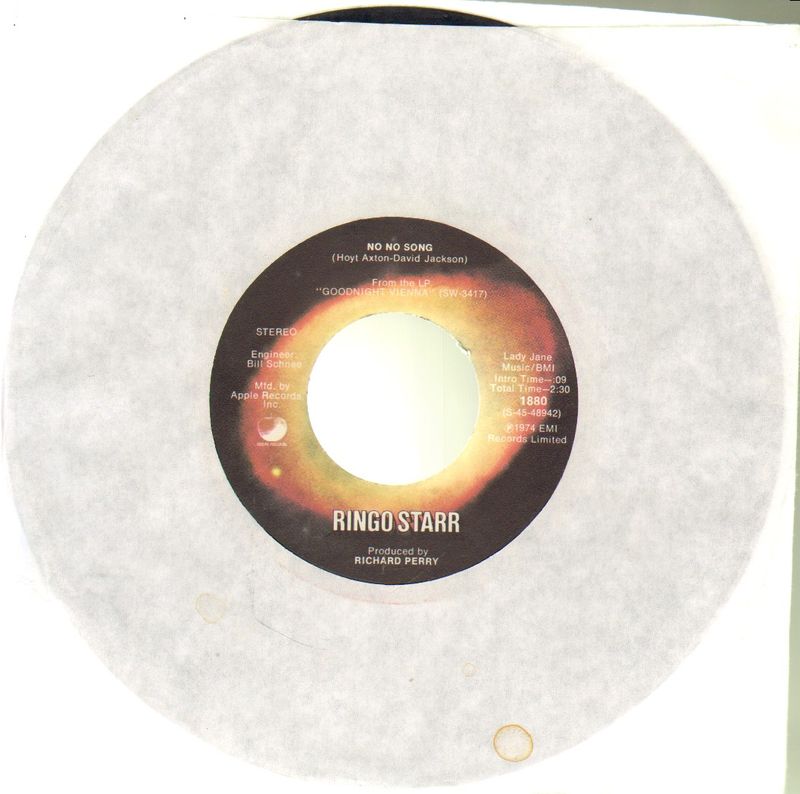 Ringo Starr No No Song Vinyl Records and CDs For Sale | MusicStack