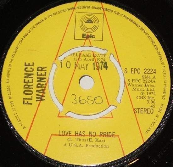 Warner,florence Vinyl Records and CDs For Sale | MusicStack