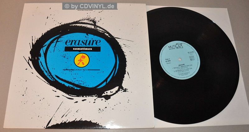 Erasure Sometimes Vinyl Records and CDs For Sale | MusicStack