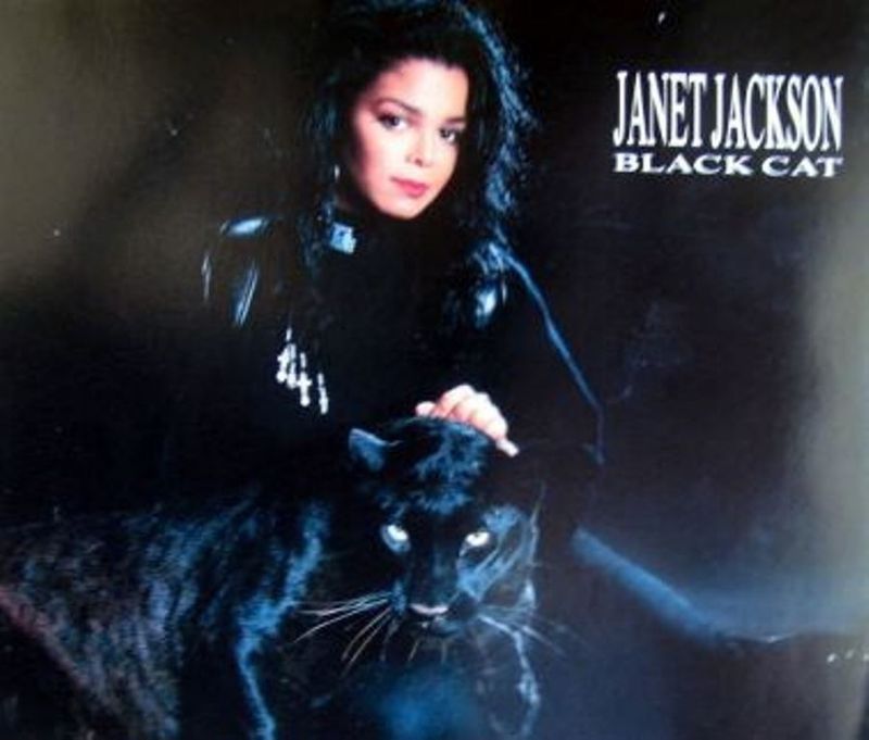 Janet Jackson Black Cat Vinyl Records and CDs For Sale | MusicStack