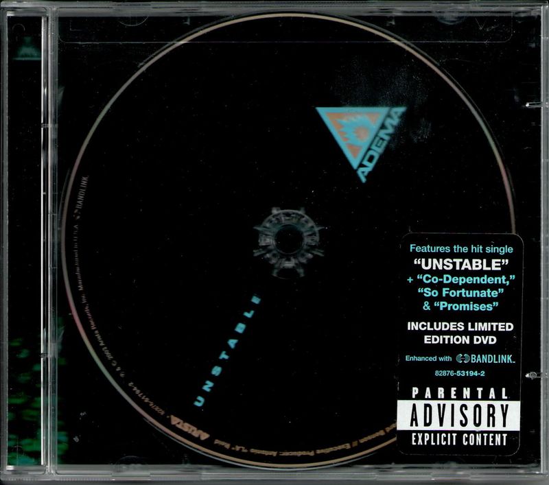 Adema Unstable Vinyl Records and CDs For Sale | MusicStack