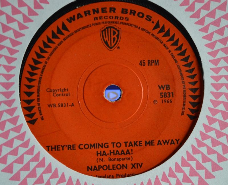 Napoleon Xiv They're Coming To Take Me Away Vinyl Records and CDs For ...