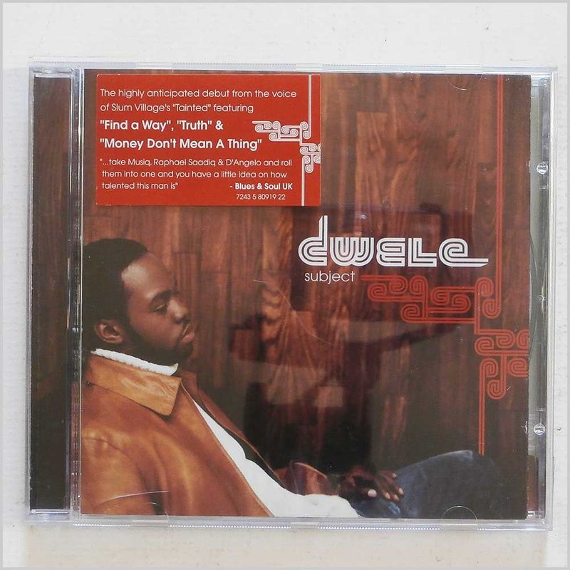 Dwele Vinyl Records and CDs For Sale | MusicStack