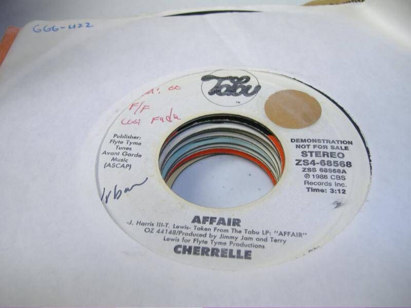 Cherrelle Affair Vinyl Records and CDs For Sale | MusicStack