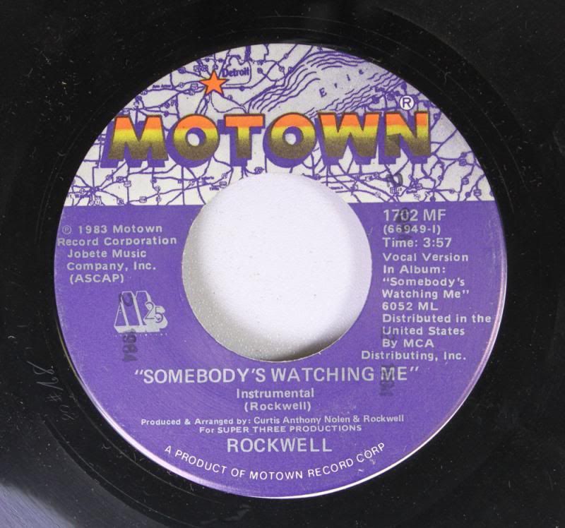 Rockwell Somebody's Watching Me Vinyl Records and CDs For Sale | MusicStack