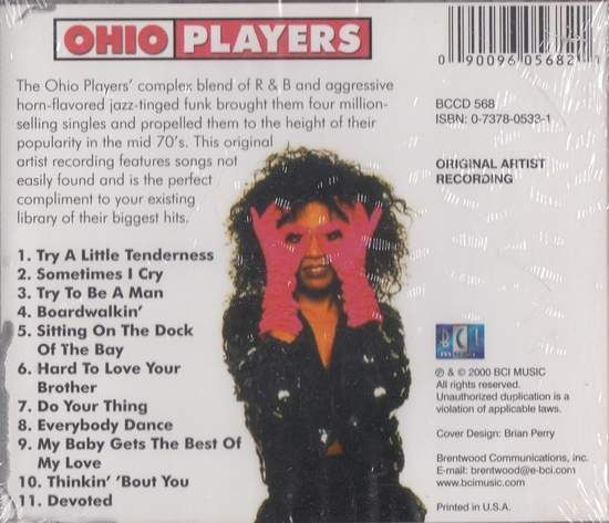 Ohio Players - Ohio Players (CD) For Sale