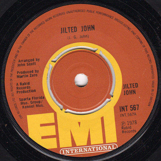 Jilted Jilted John Vinyl Records and CDs For Sale | MusicStack