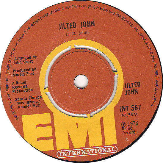 Jilted Jilted John Vinyl Records and CDs For Sale | MusicStack