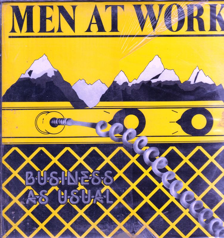 Men At Work Business As Usual Vinyl Records and CDs For Sale | MusicStack