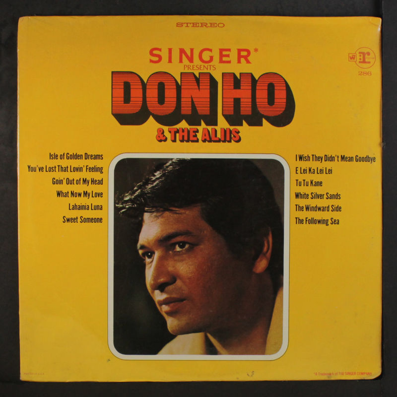 Don Ho Singer Presents Don Ho And The Aliis Vinyl Records and CDs For ...