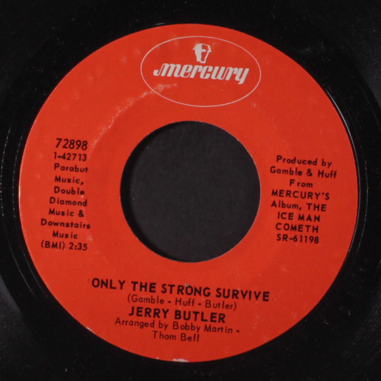 Jerry Butler Only The Strong Survive Vinyl Records and CDs For Sale ...