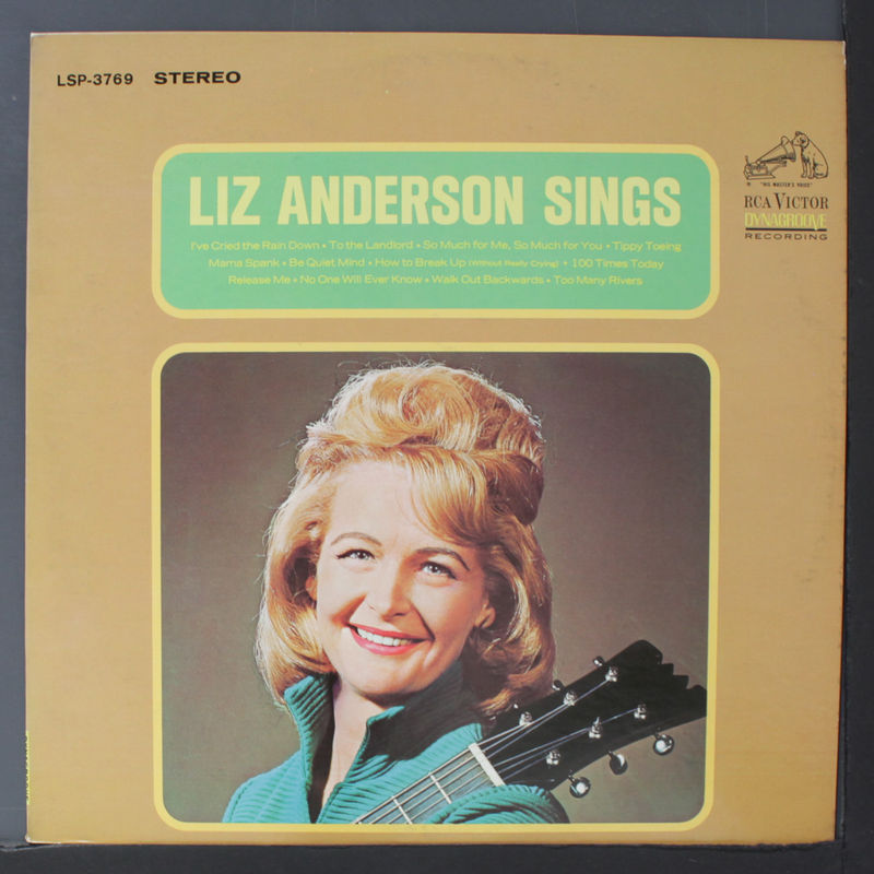 Liz Anderson Sings Her Favorites Vinyl Records and CDs For Sale ...