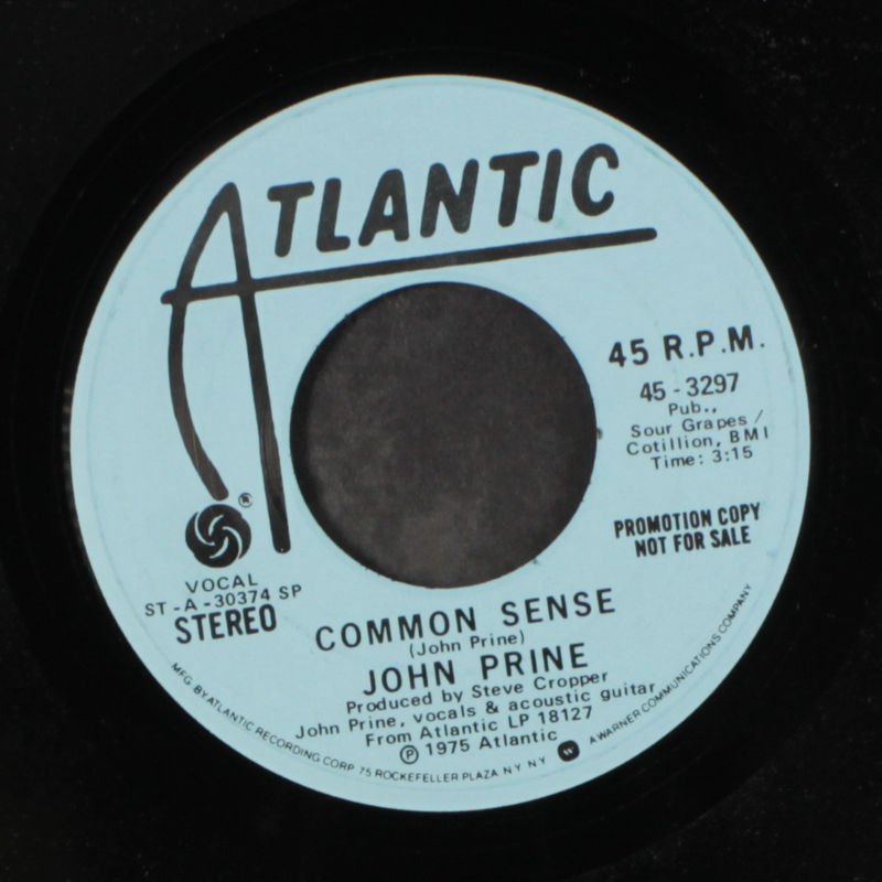 John Prine Common Sense Vinyl Records and CDs For Sale | MusicStack