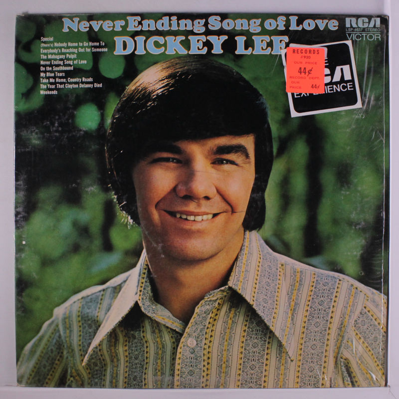 Dickey Lee Never Ending Song Of Love Vinyl Records and CDs For Sale ...