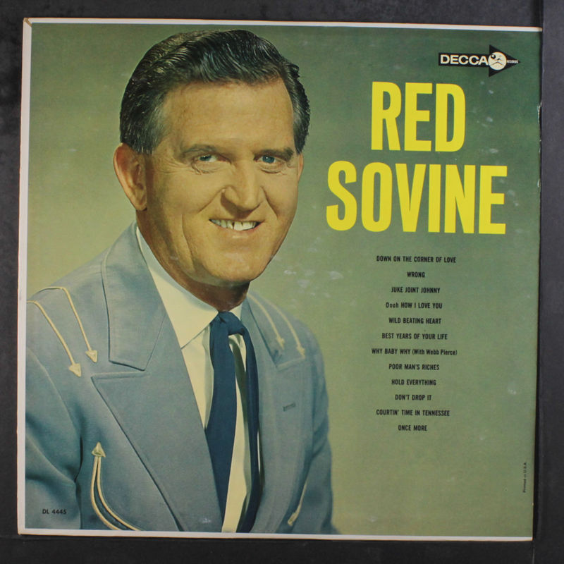 Red Sovine Red Sovine's 16 Greatest Hits Vinyl Records and CDs For Sale ...