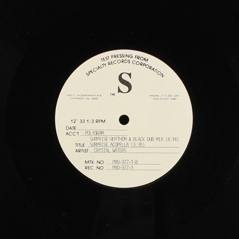Crystal Waters Surprise Vinyl Records and CDs For Sale | MusicStack