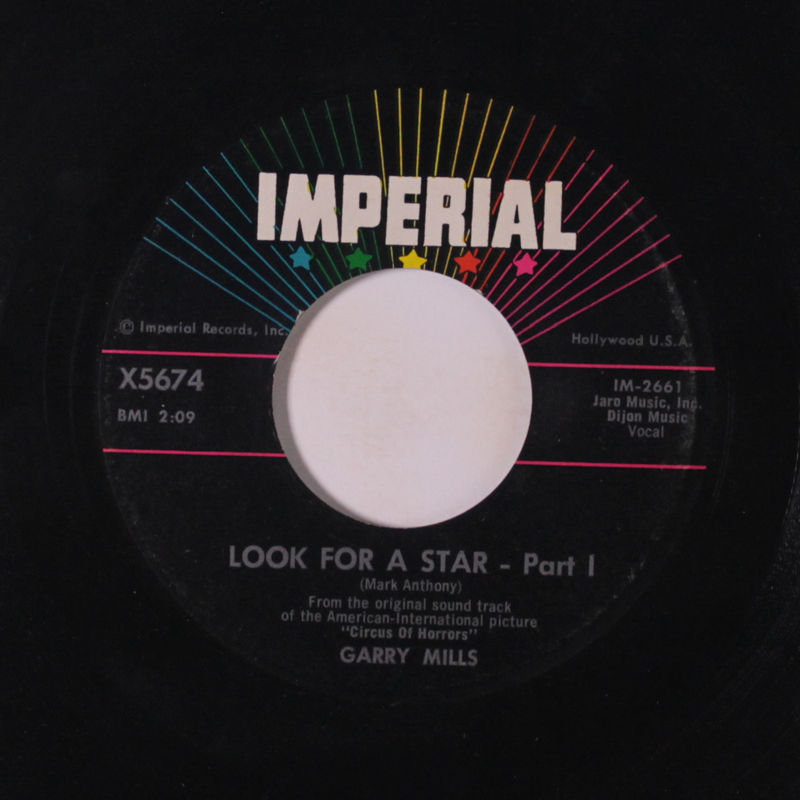 Garry Mills Look For A Star Vinyl Records and CDs For Sale | MusicStack