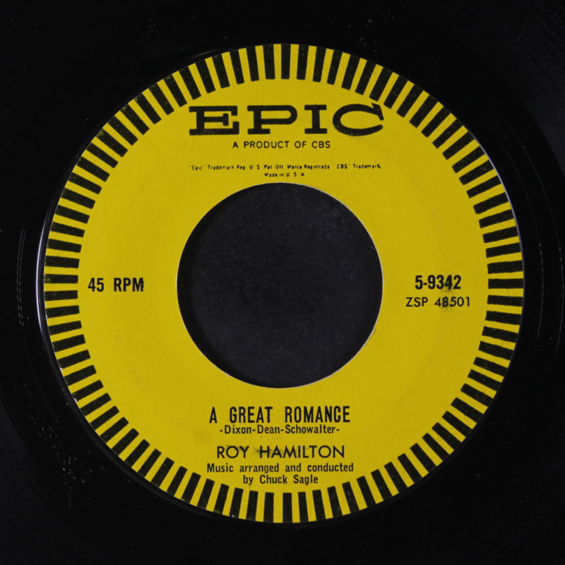 Roy Hamilton Greatest Hits Vinyl Records and CDs For Sale | MusicStack