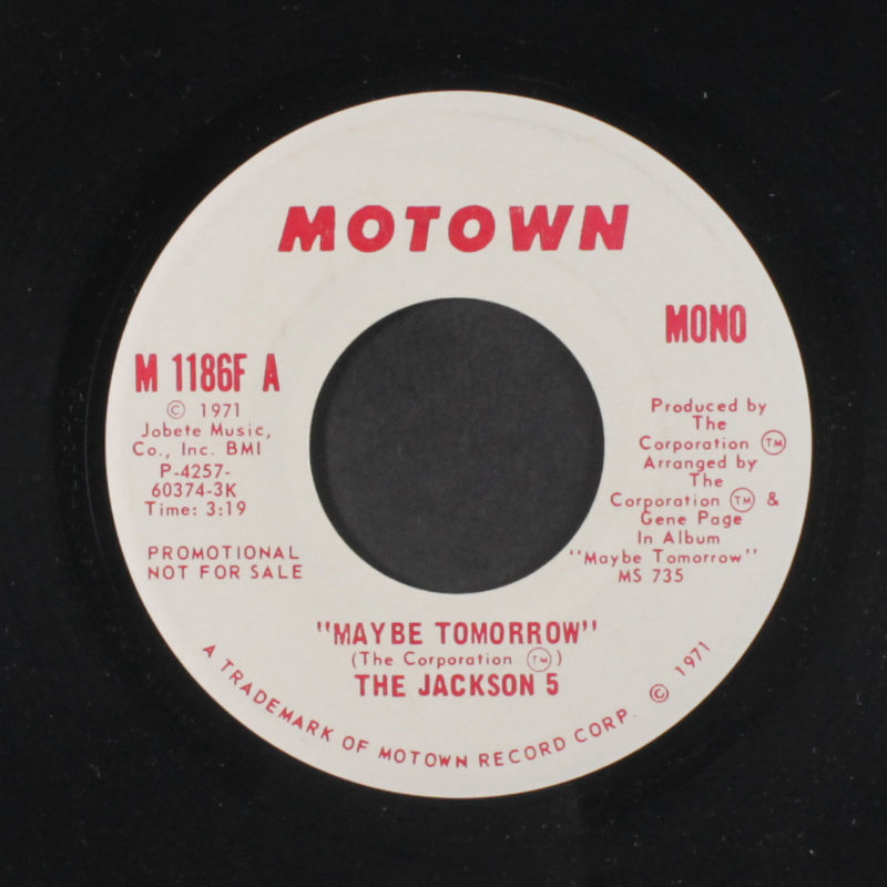 Jackson 5 Maybe Tomorrow Vinyl Records and CDs For Sale | MusicStack