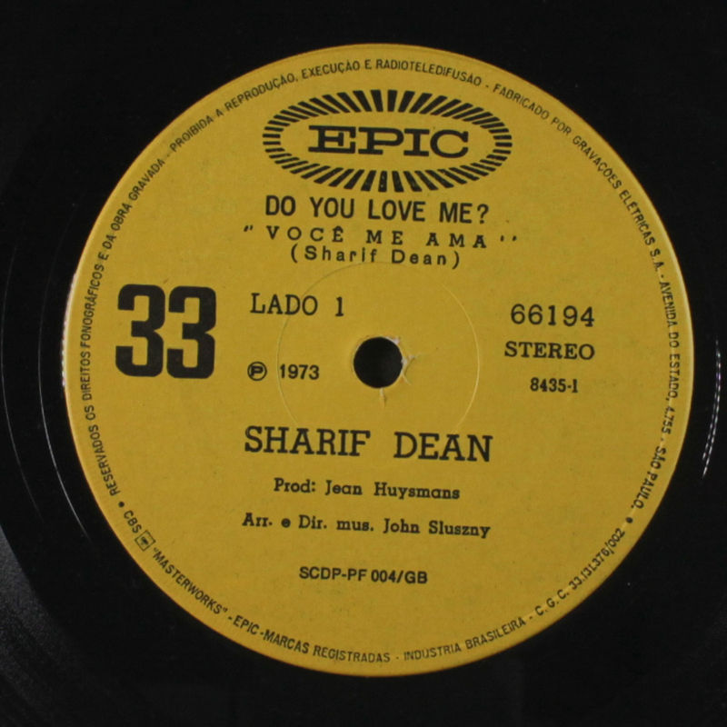 Sharif Dean Do You Love Me Vinyl Records and CDs For Sale | MusicStack