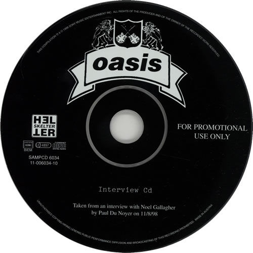 Oasis Interviews Vinyl Records and CDs For Sale | MusicStack