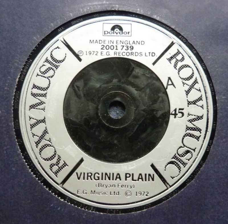 Roxy Music Virginia Plain Vinyl Records and CDs For Sale | MusicStack