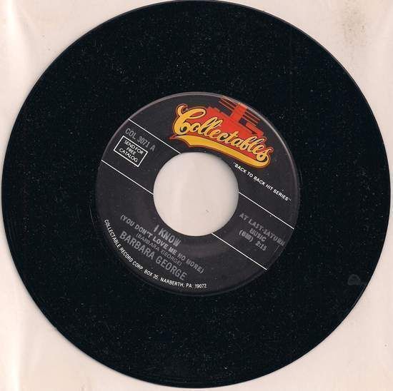 Barbara George Vinyl Records and CDs For Sale | MusicStack
