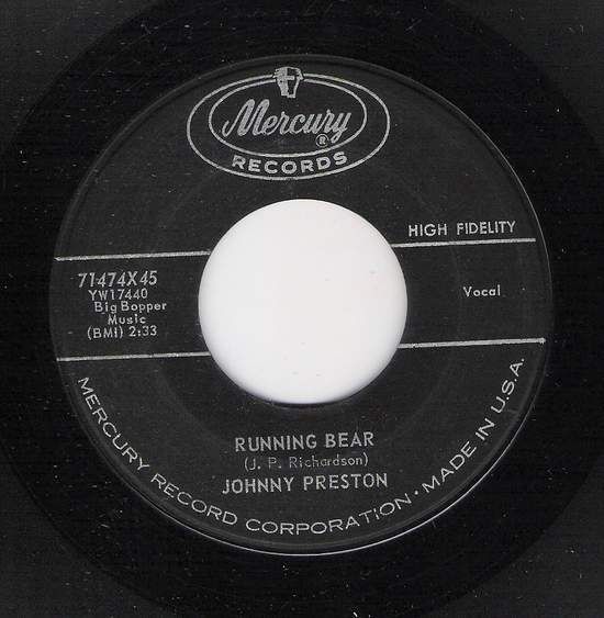 Johnny Preston Running Bear Vinyl Records and CDs For Sale | MusicStack