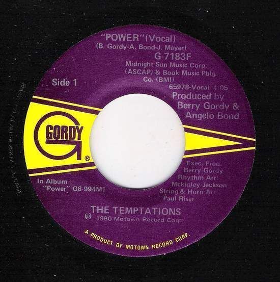 Temptations Power Vinyl Records and CDs For Sale | MusicStack