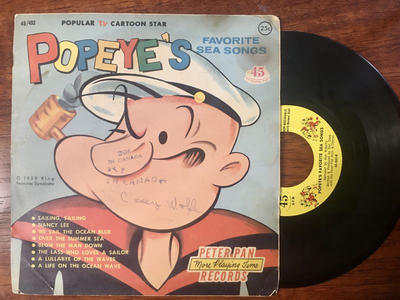 Popeye Vinyl Records and CDs For Sale | MusicStack